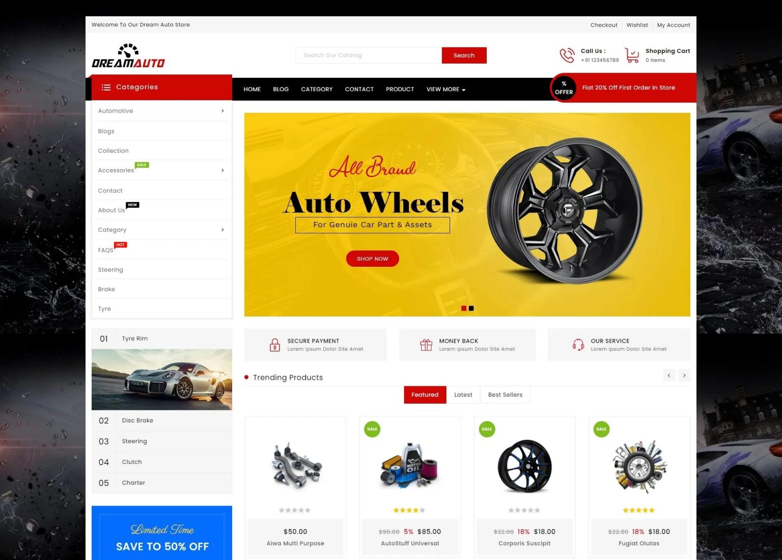 Best Shopify Auto Parts Ecommerce Solution 2024