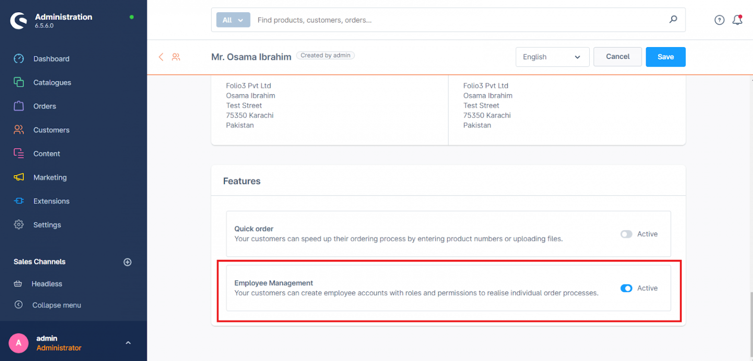 Streamline B2B Operations with Shopware's B2B Employee Management