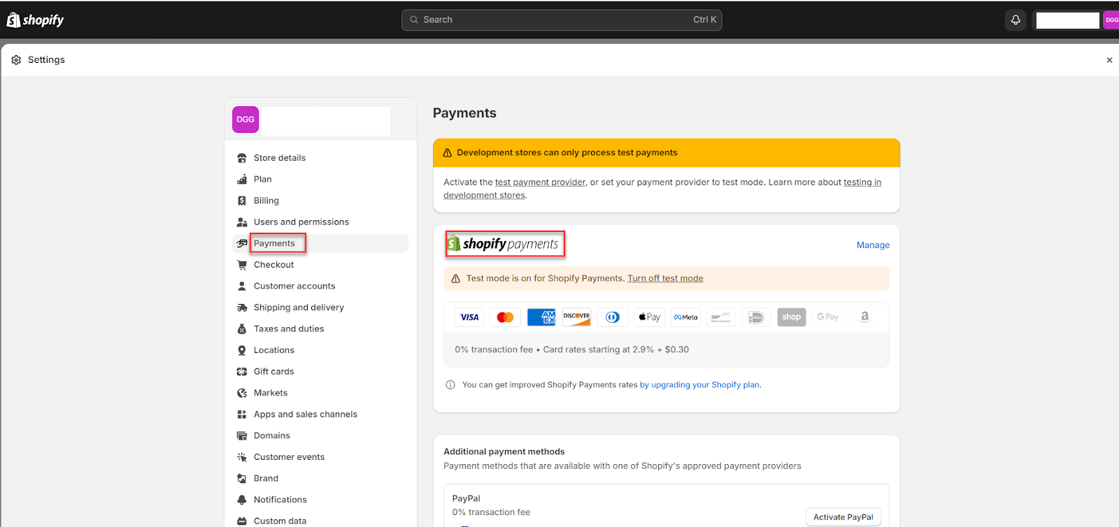 How to Test Shopify Credit Card Payments in 2025 - Folio3 Ecommerce